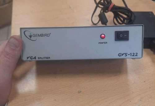Разветвитель Cablexpert vga-2 (gvs122)