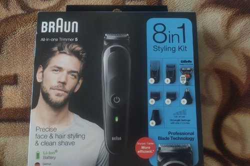 Триммер Braun MGK5260 + Бритва Gillette