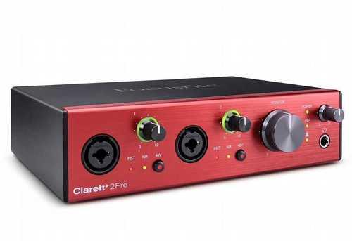 Аудиоинтерфейс focusrite Clarett+ 2Pre