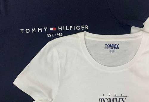 Футболка новая синяя мужская Tommy Hilfiger S