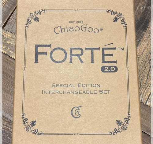 Набор спиц ChiaoGoo Forte 2.0 (новый)