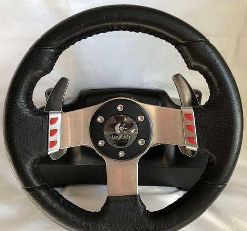 База руль Logitech G27 Racing Wheel PS3/PS2/PC Б/У