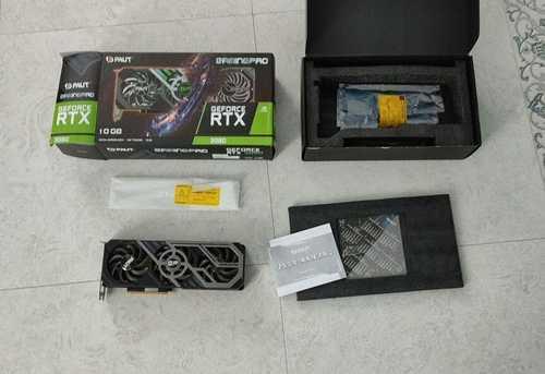 Видеокарта RTX 3080 palit gamingpro