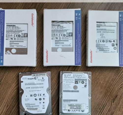 Жесткие диски HDD для ноутбуков и компьютеров