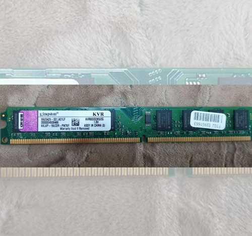 Оперативная память DDR3, DDR2