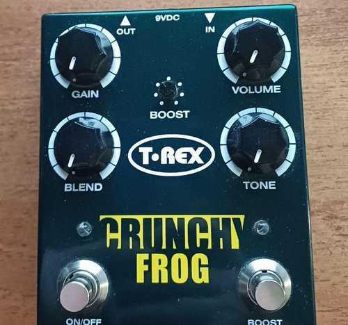 Гитарная педаль T-Rex Crunchy Frog Overdrive