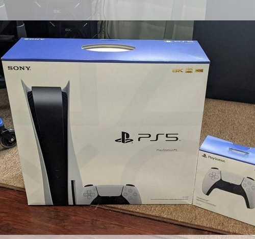 Sony playstation 5 ps5 дисководом Япония Комплект