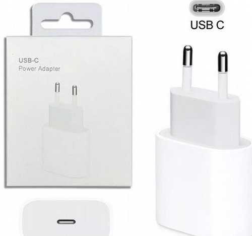 Сетевое зарядное устройство USB-C, 20W