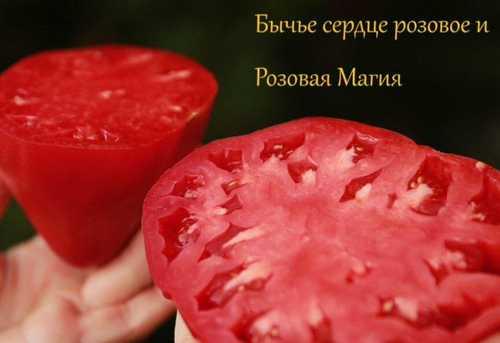 Семена томата Бычье Сердце Розовое гигант 5сем