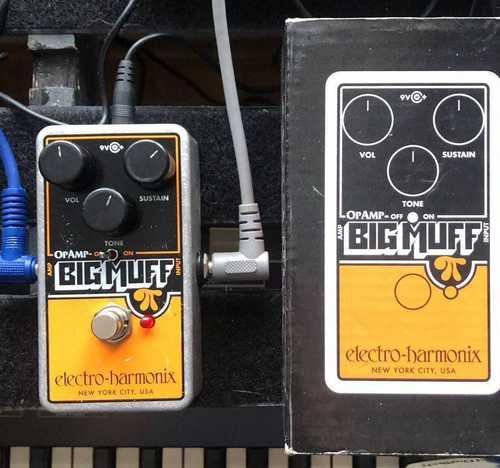 Гитарная педаль Big muff op amp