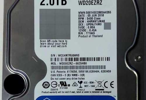 Жесткий диск Western Digital 2.0TB
