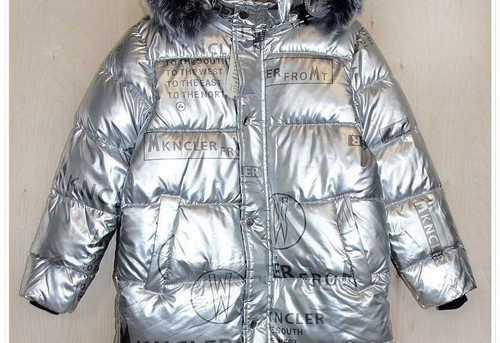 Куртка зимняя для девочки 140 см