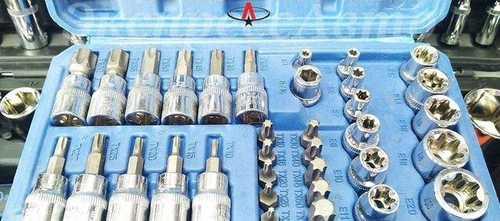 Набор головок Torx 34 предмета