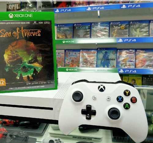 Консоль Xbox One S 500GB   Игра Sea of Thieves