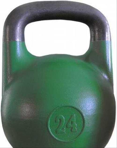 Гиря 24 кг. для соревнований зеленая