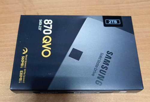 Жесткий диск samsung 870 qvo ssd 2tb