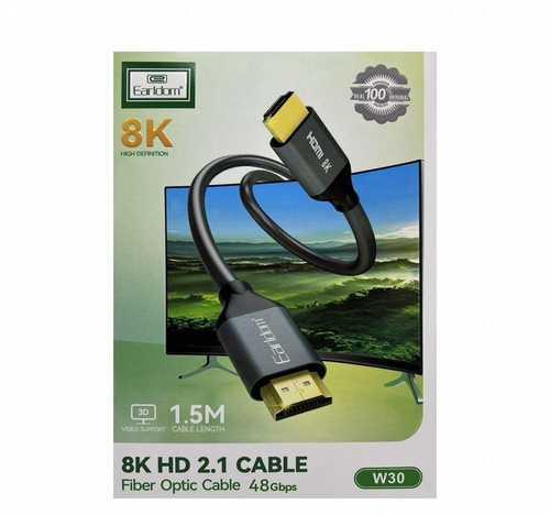 Hdmi кабель 8k 1.5 метра Earldom W30 high definiti