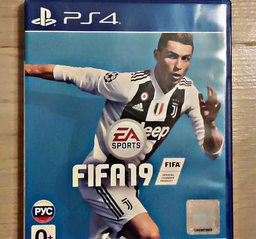 Диск fifa 19 ps4