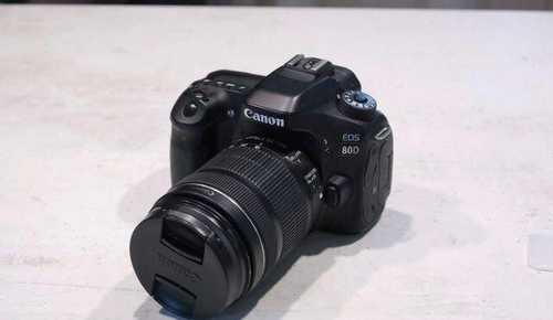 Зеркальный фотоаппарат canon 80d