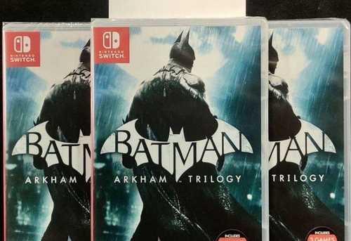 Batman Arkham Trilogy Switch русские субтитры
