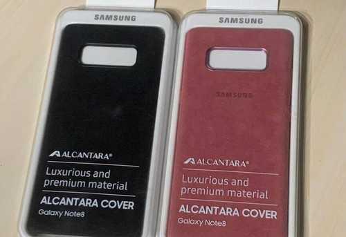 Чехол Samsung Note 8 Alcantara cover