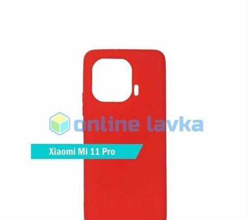 Чехол для Xiaomi Mi11 Pro TPU красный