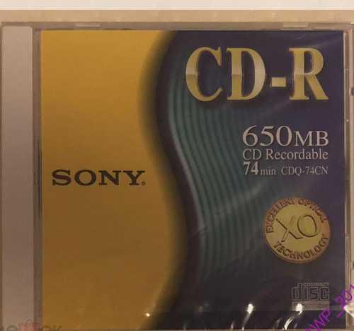 CD-R/Sony/Япония/Коробка, бокс, джевел/ Раритет