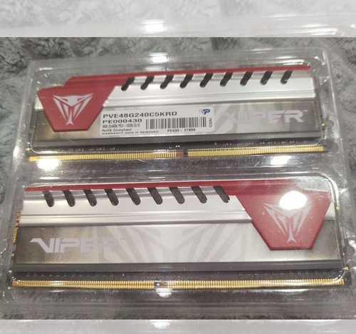 Оперативная память ddr4 viper 2x4