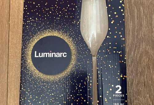 Luminarc бокалы новые 2 шт