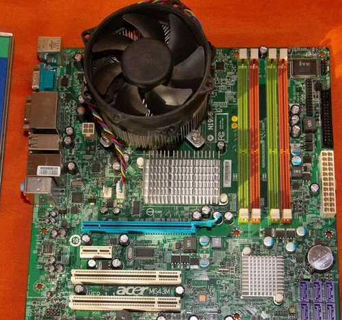 Материнская плата 775 DDR3 Acer MG43M