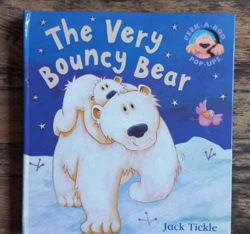 The very bouncy bear книга на английском для малыш