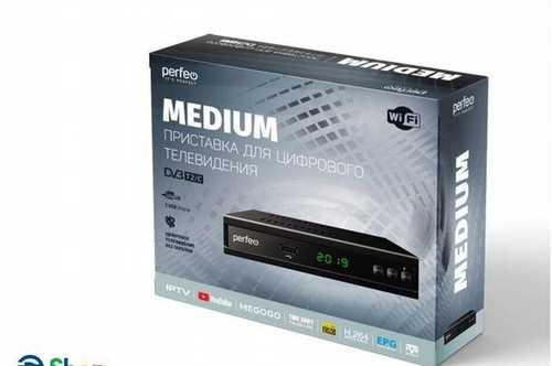 Приставка DVB-T2 + Wi-Fi Perfeo Medium