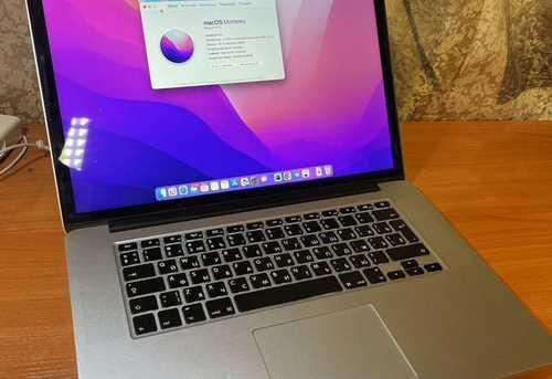 MacBook Pro 15, mid 2015, 256GB