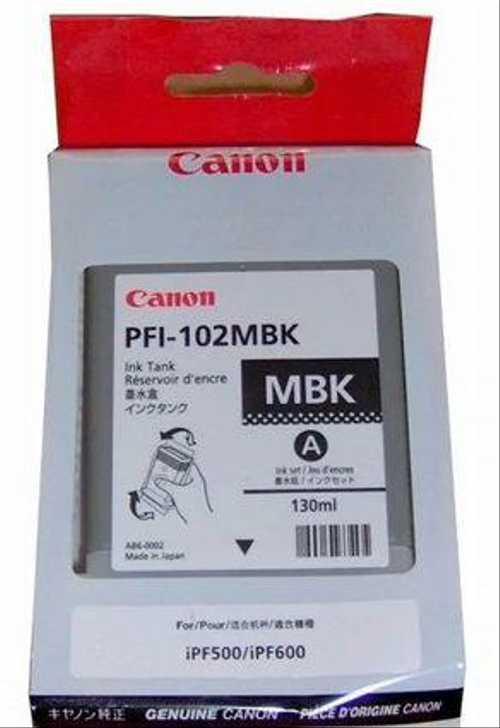 Canon PFI-102MBK (0894B001)