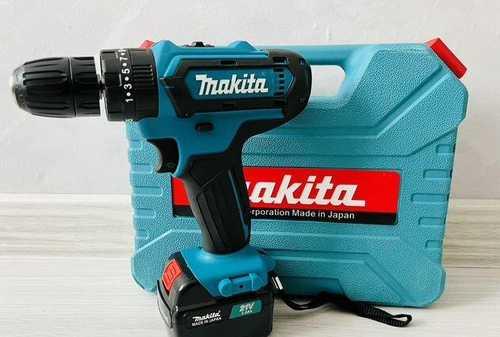 Шуруповерт makita 21v ударный новый