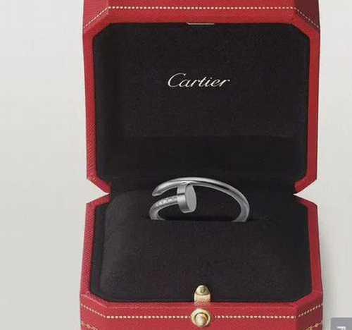 Cartier juste UN clou ring small белое золото