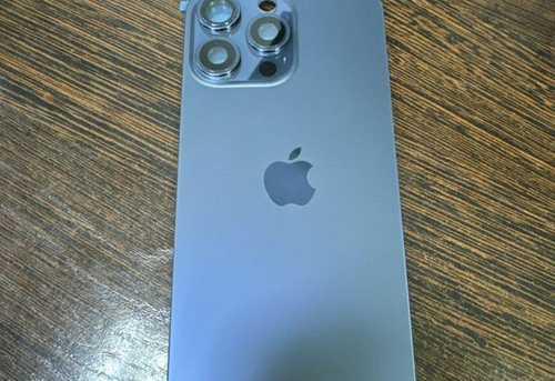 Задняя крышка Apple iPhone 15 Pro Max синий ориг