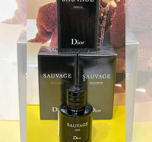 Оригинал Dior Sauvage эликсир 60мл