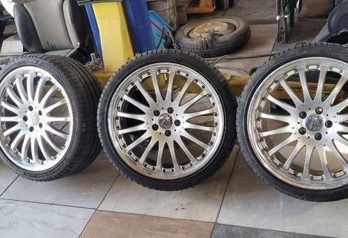 Комплект разношироких колес Carlsson R20