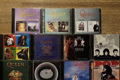 CD диски Queen and Freddie Mercury Редкие