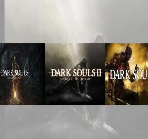 Бандл Серии dark souls 1/2/3 ps4/5