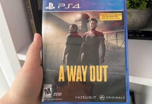 Игра A WAY OUT Ps4/PS5
