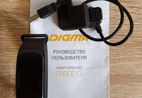 Смарт браслет "Digma force C4"