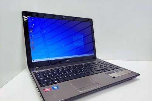 Ноутбук Acer 2 ядра 3GB SSD120GB AMD 5470 1GB