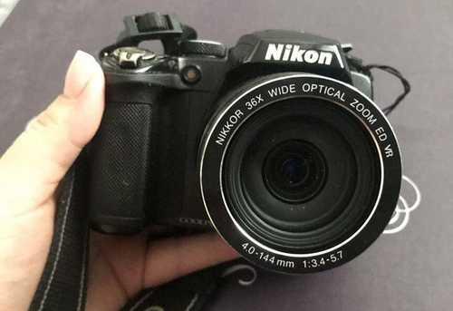 Компактный фотоаппарат бу nikon coolpix P500