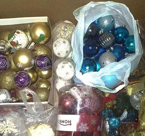 Новогодние игрушки, украшения