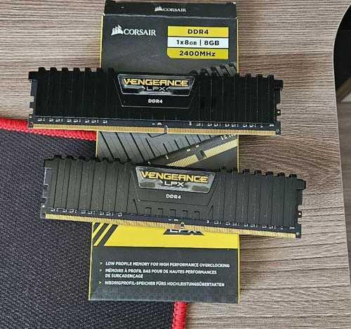 Оперативная память ddr4 16gb 2400 Corsair