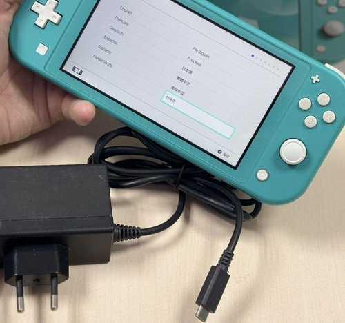 Nintendo switch Lite прошитая