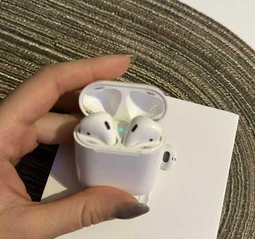 Наушники apple airpods бу