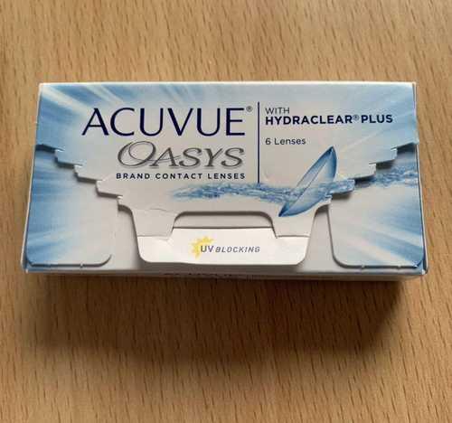 Линзы acuvue oasys -6.00